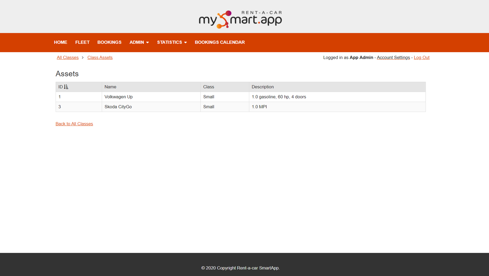 Rent-a-Car App - MySmart.App