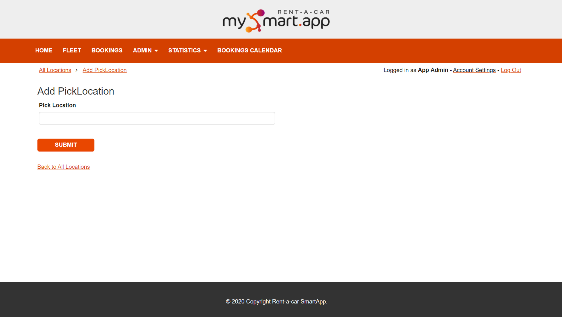 Rent-a-Car App - MySmart.App