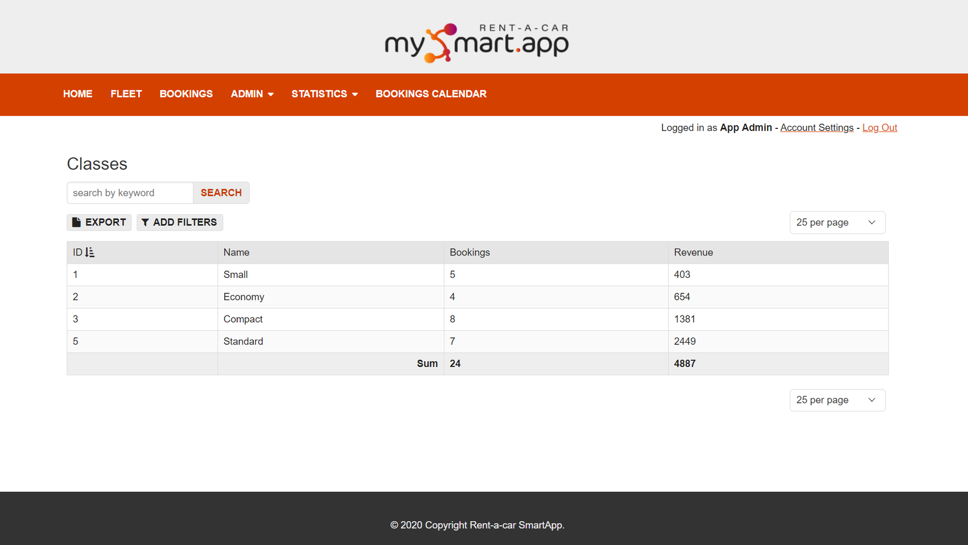 Rent-a-Car App - MySmart.App