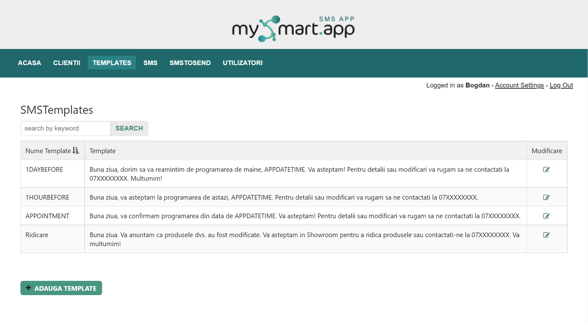 SMS APP - MySmart.App