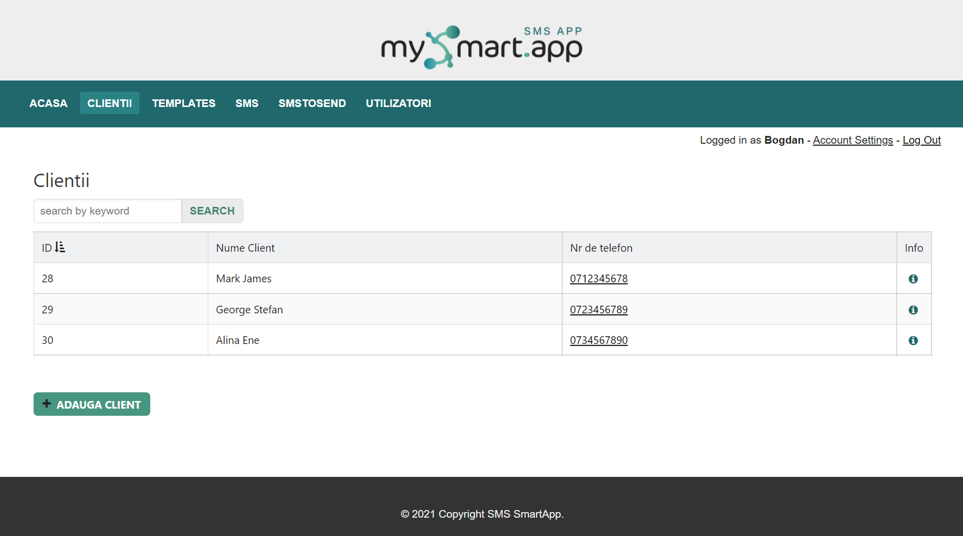 SMS APP - MySmart.App