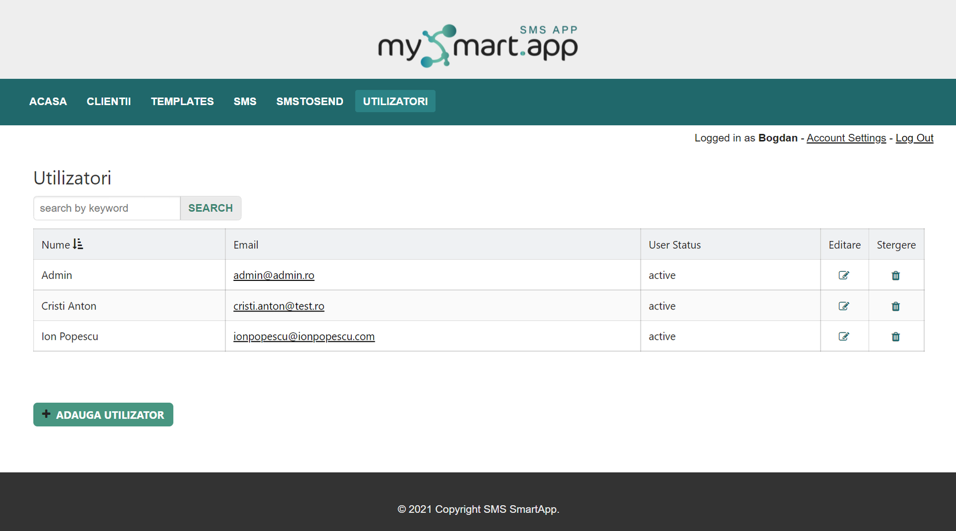 SMS APP - MySmart.App